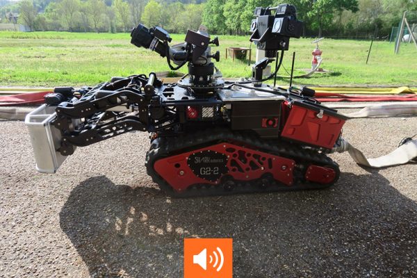 Un robot pompier pour le Sdis76