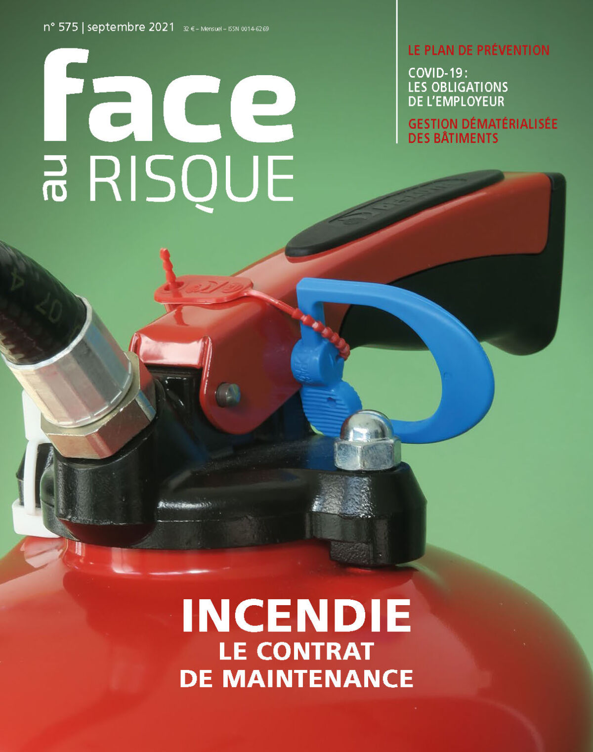 Face au Risque - Magazine papier n° 575 - Septembre 2021